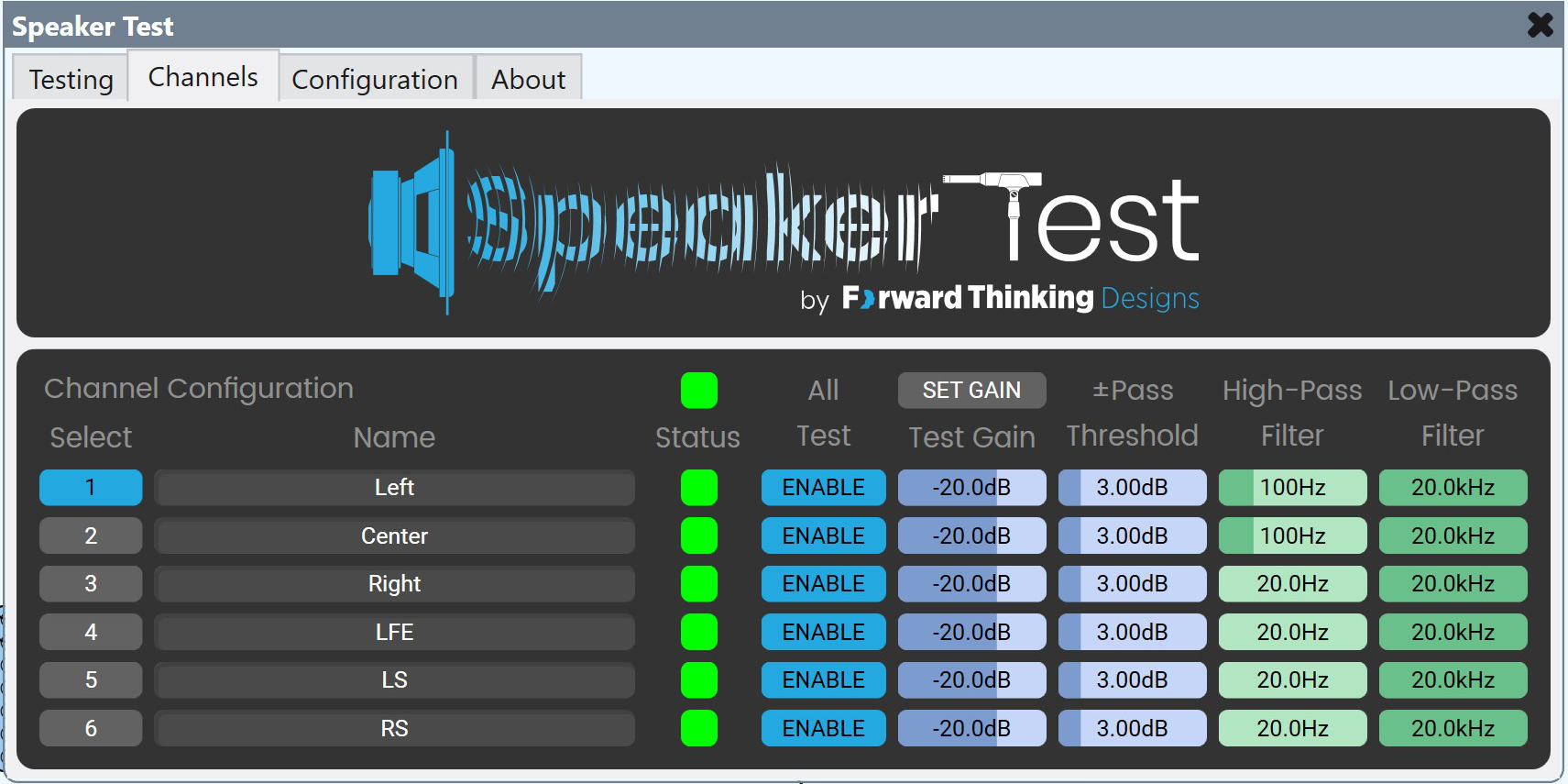 News: 🧩 FTD Speaker Test