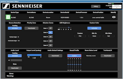 News: 🧩 Sennheiser TeamConnect Ceiling 2 v1.3